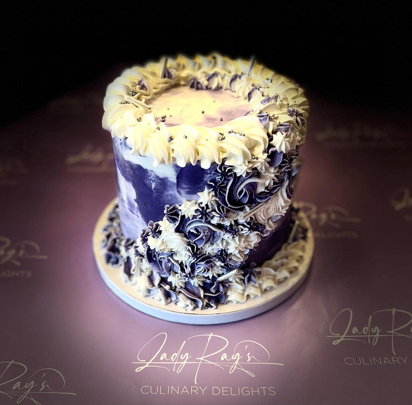 Ombre, Watercolor & Spackle Cakes – Lady Ray's Culinary Delights