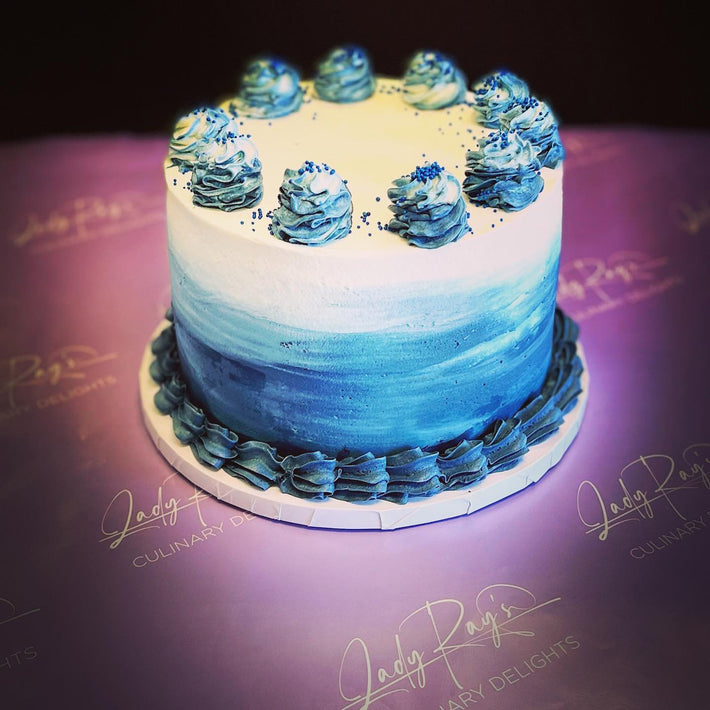 Ombre, Watercolor & Spackle Cakes – Lady Ray's Culinary Delights